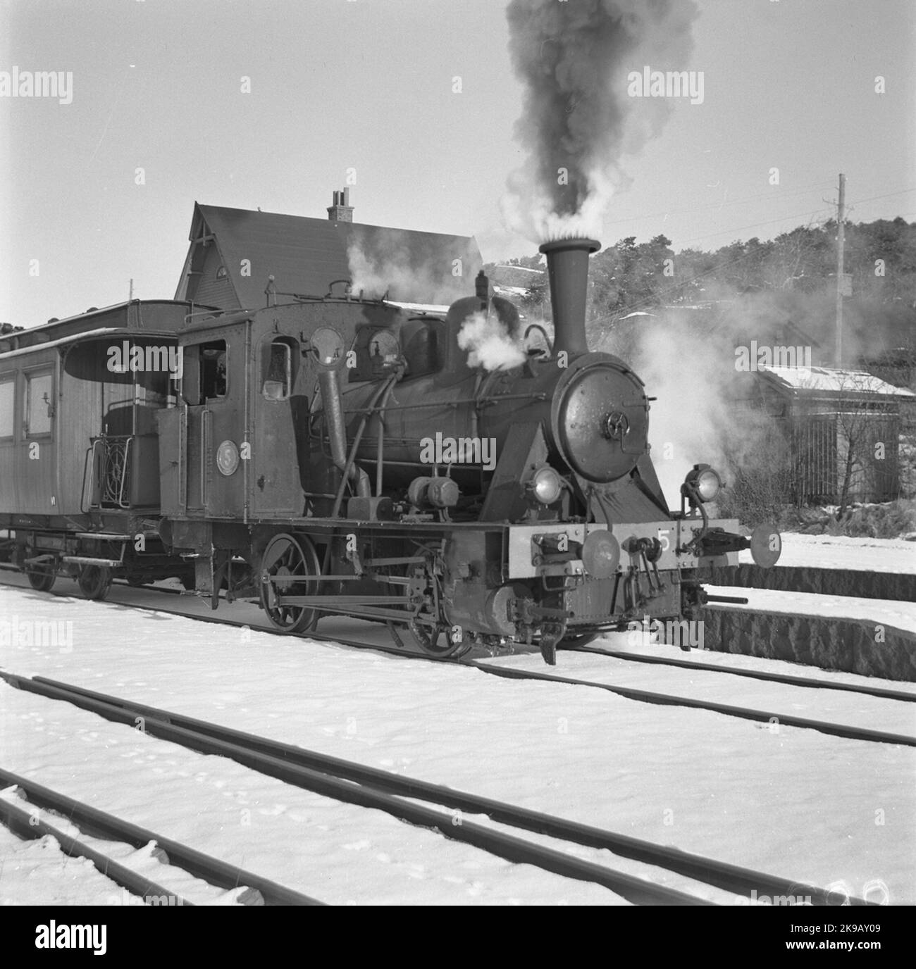 GSJ 5 GSJ, Gothenburg - Särö Railway Stock Photo - Alamy