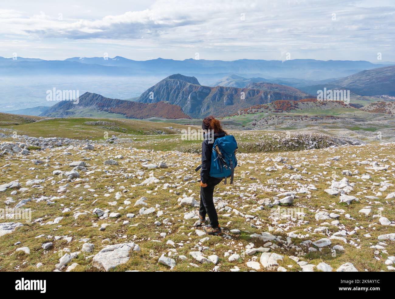 Monte Velino (Italy) - The landscape summit of Mount Sirente, one of ...