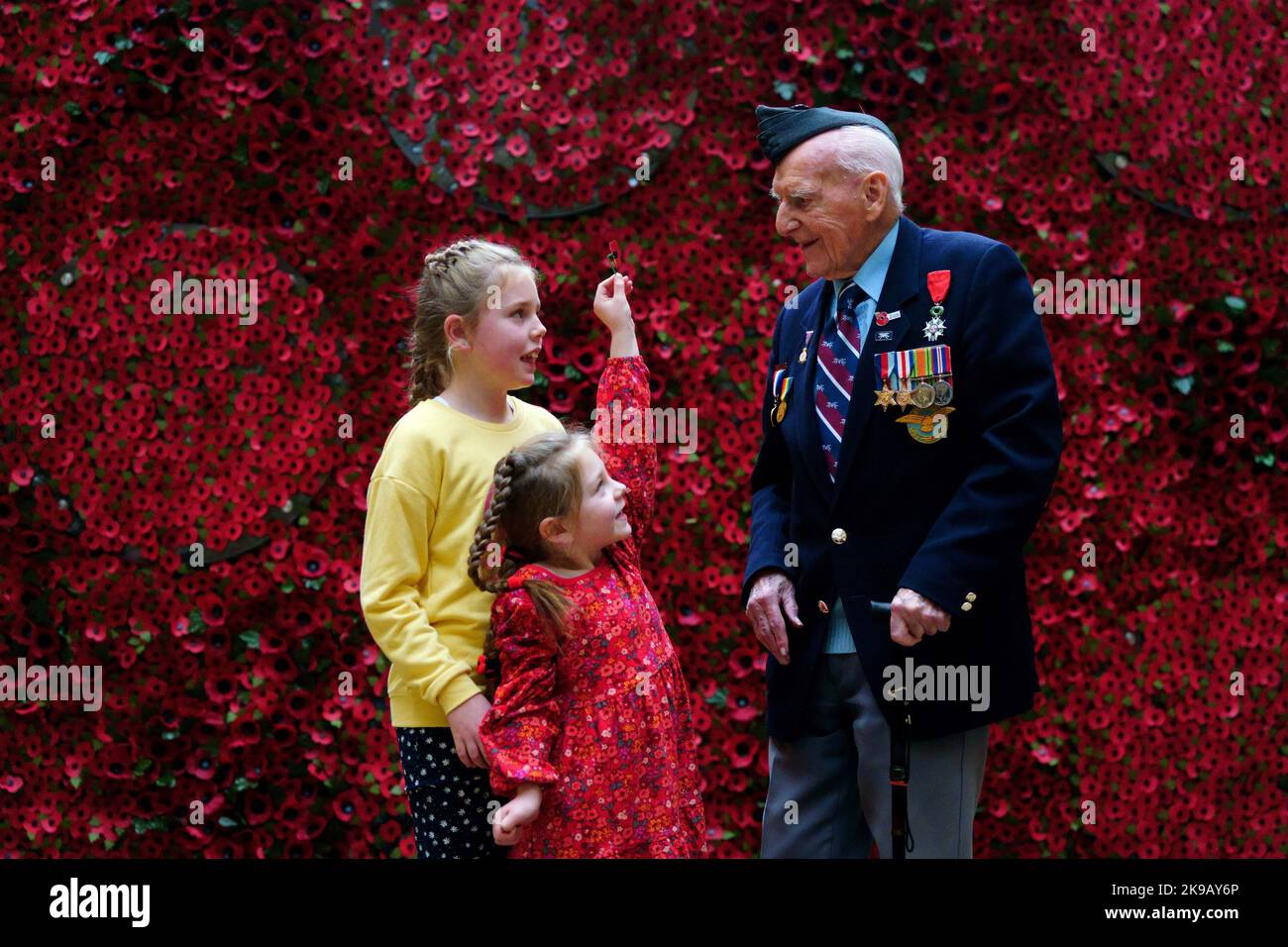 98-year-old D-Day Veteran Bernard Morgan, whose story is among those ...