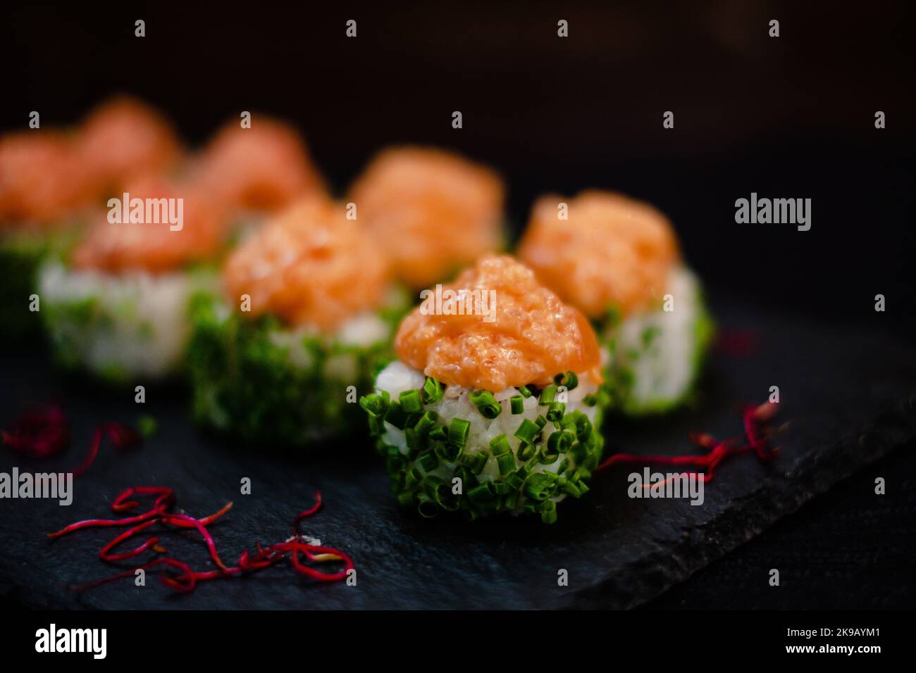 Maki sushi rolls hi-res stock photography and images - Alamy