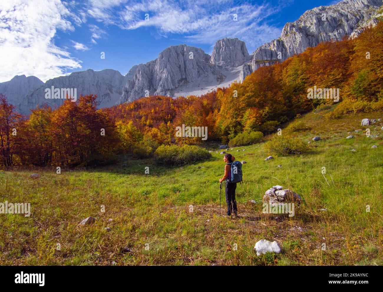 Monte Velino (Italy) - The landscape summit of Mount Sirente, one of ...
