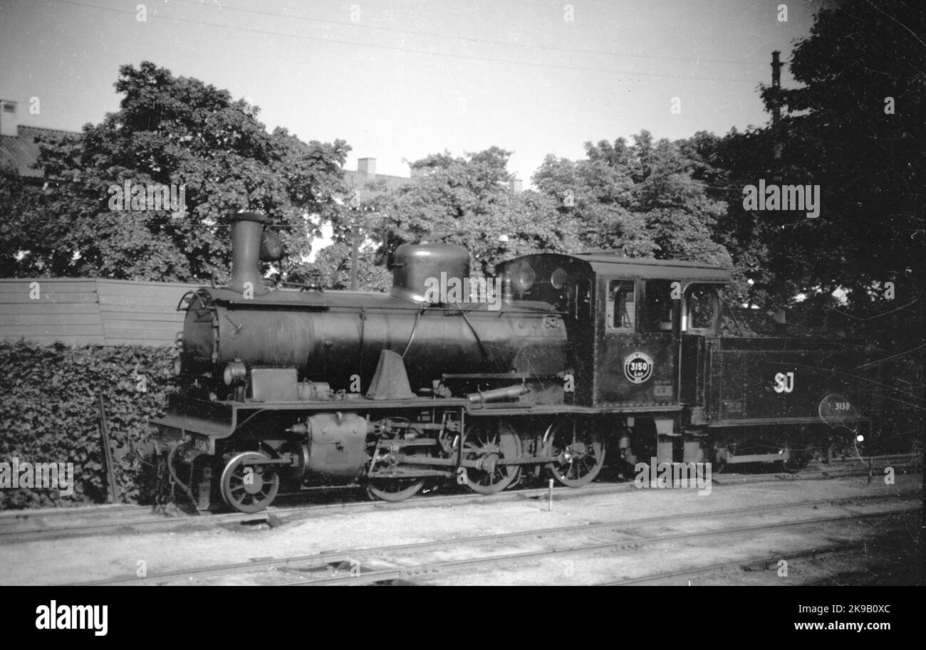 State Railways, SJ L19P 3150, formerly NVHJ Lok 26, formerly Wåb Lok 26 ...