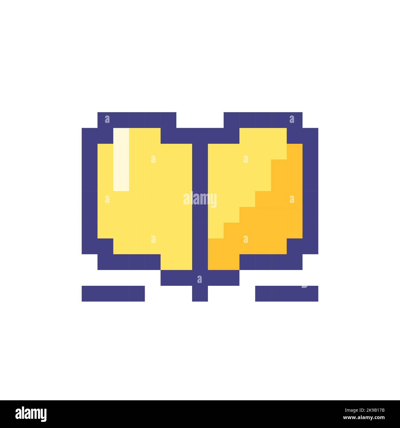 Book pixelated RGB color ui icon Stock Vector Image & Art - Alamy