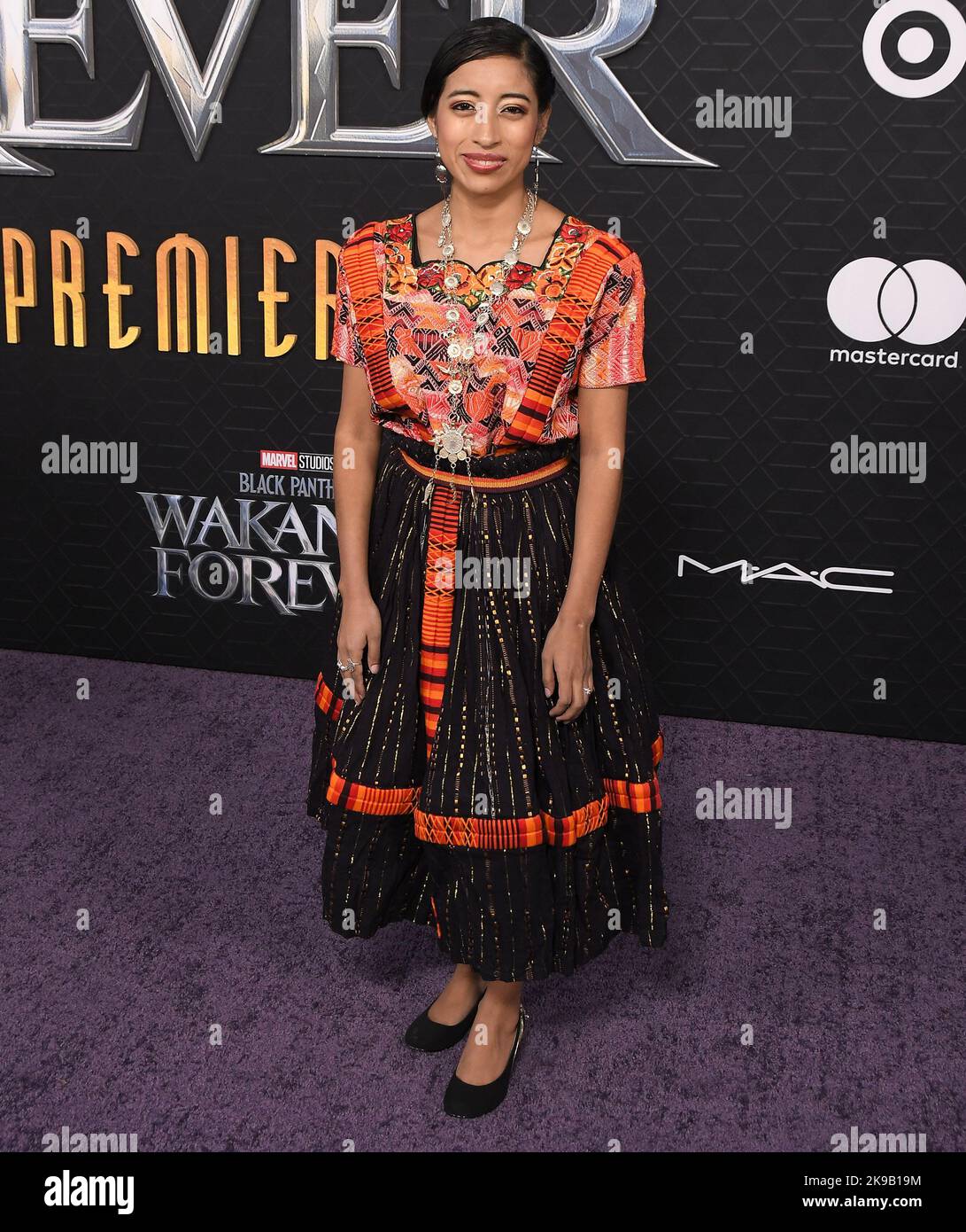 Hollywood, CA, October 26, 2022. María Mercedes Coroy arrives at the ...