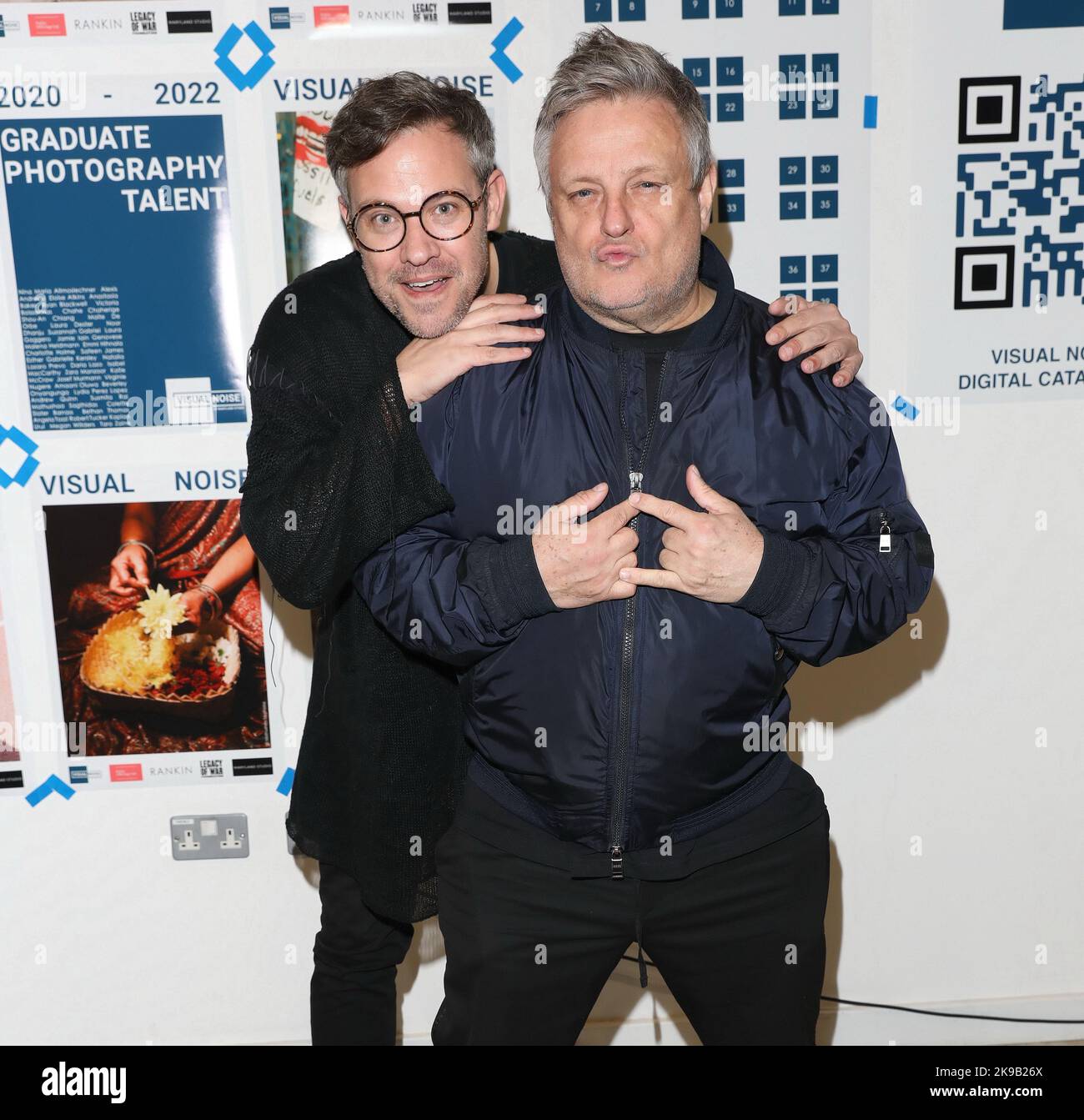 RANKIN and Will Young attend a private view of 'Visual Noise At ...