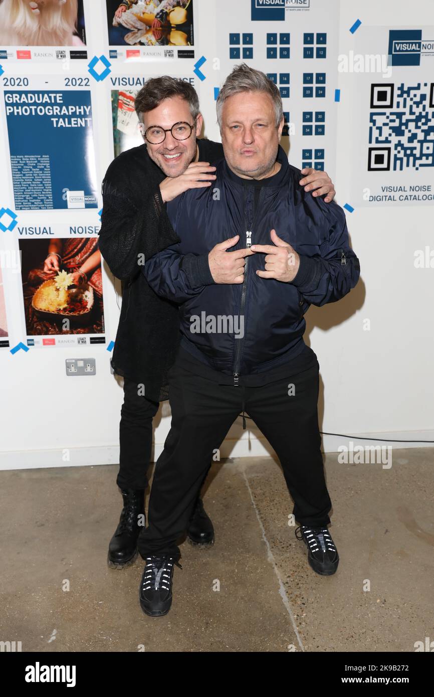 RANKIN and Will Young attend a private view of 'Visual Noise At ...