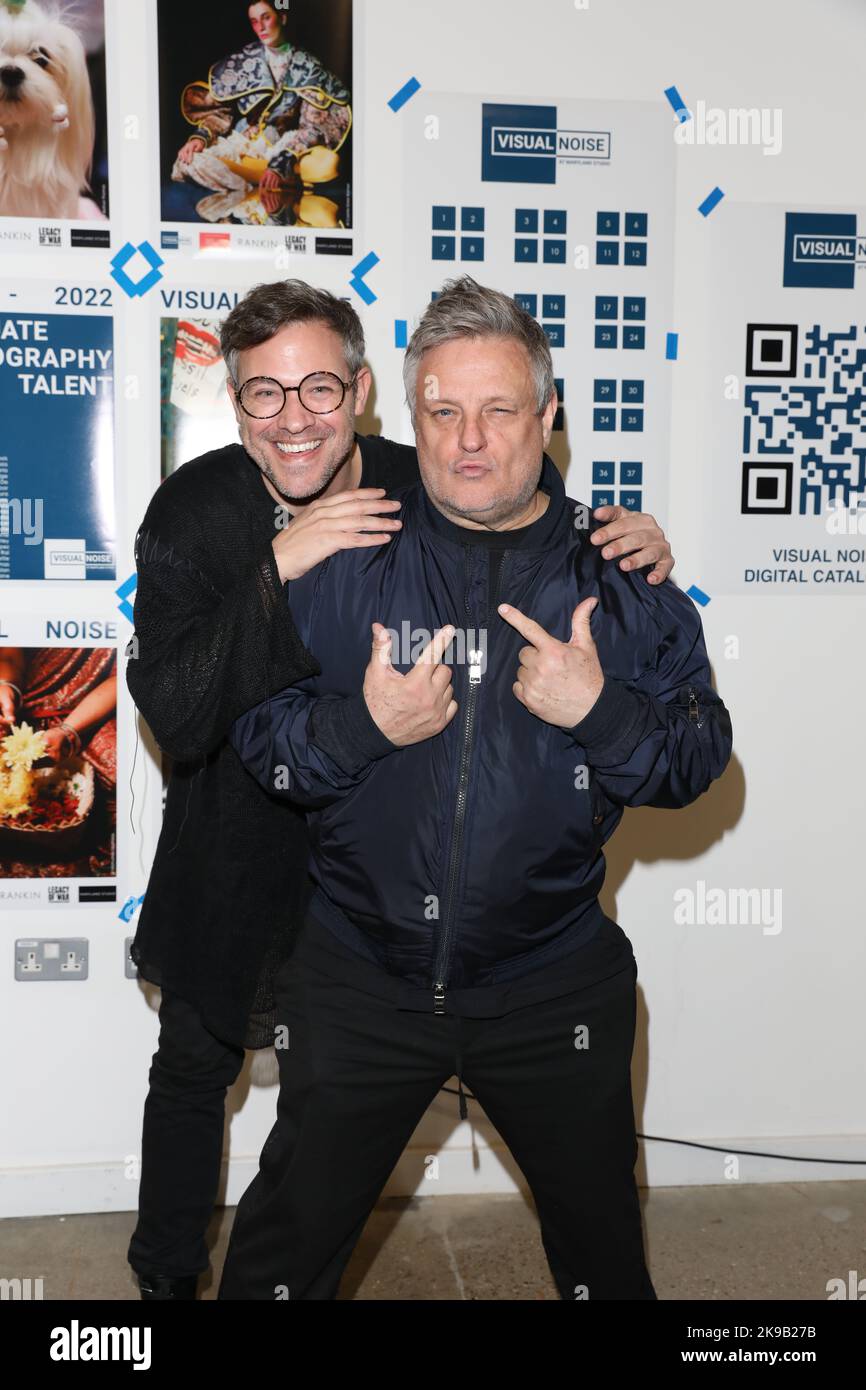 RANKIN and Will Young attend a private view of 'Visual Noise At ...