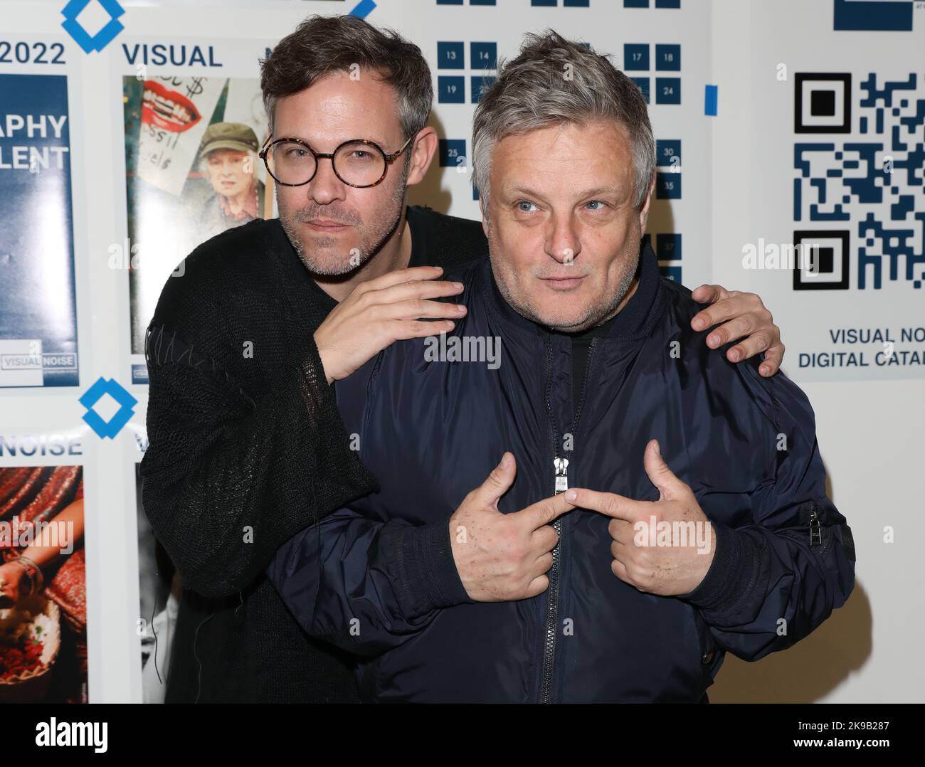 RANKIN and Will Young attend a private view of 'Visual Noise At ...