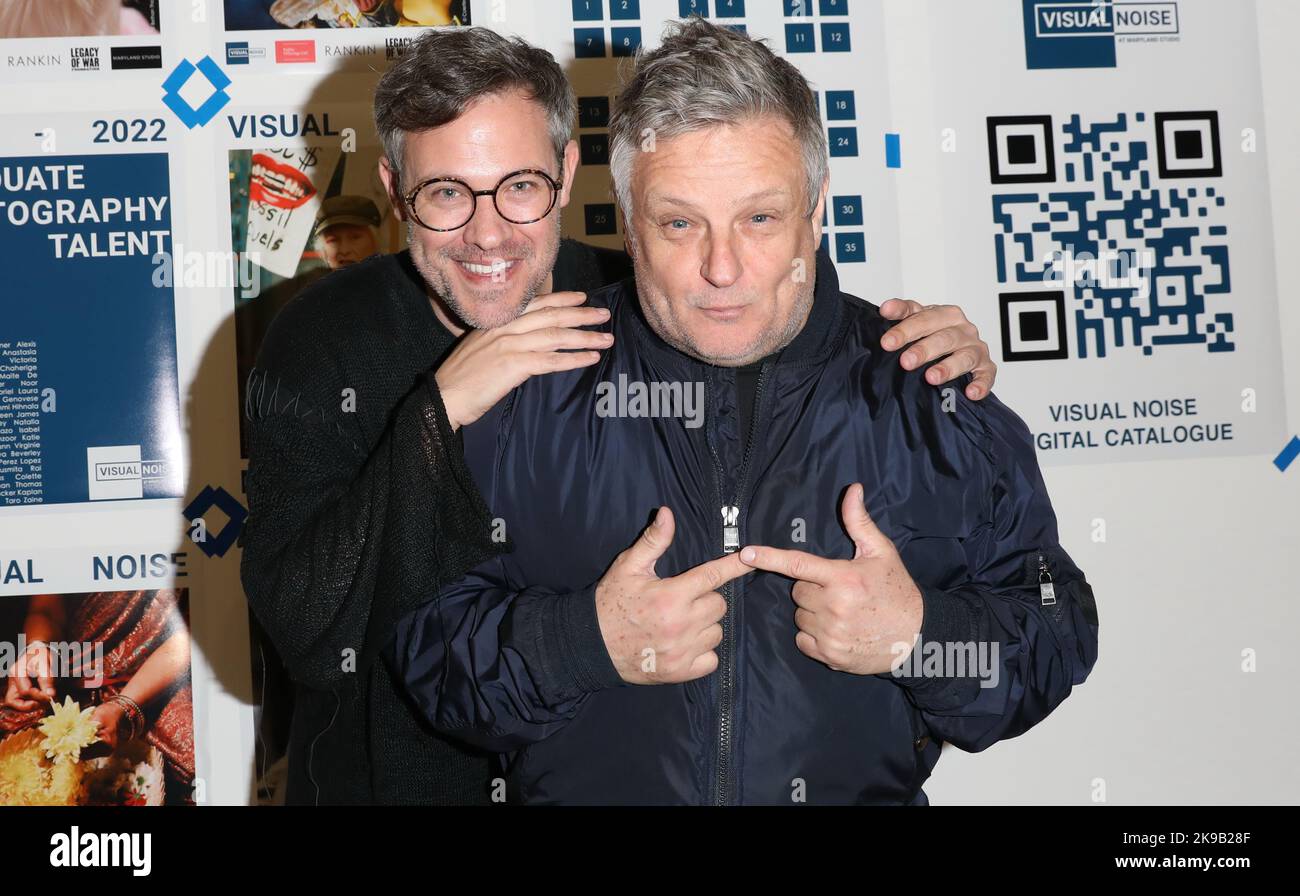 RANKIN and Will Young attend a private view of 'Visual Noise At ...