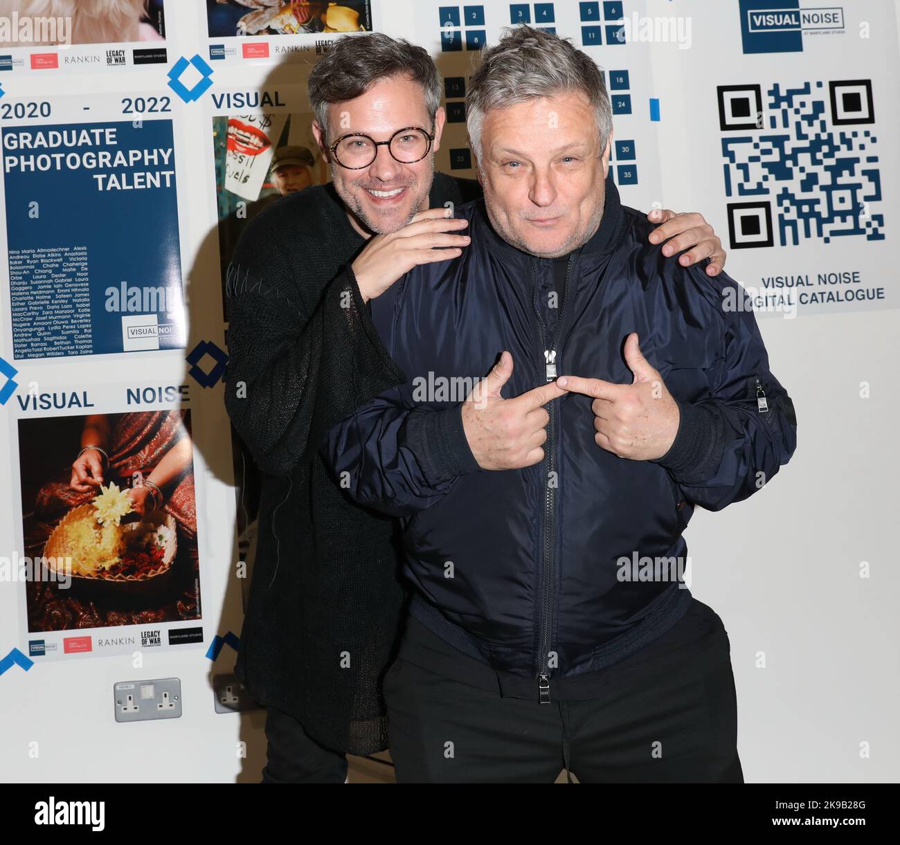 RANKIN and Will Young attend a private view of 'Visual Noise At ...