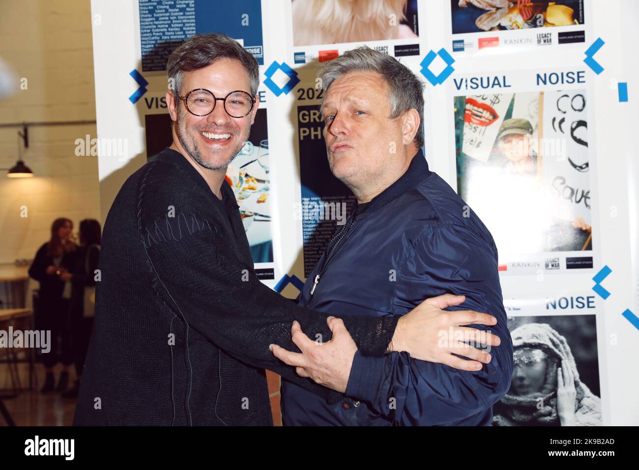 RANKIN and Will Young attend a private view of 'Visual Noise At ...