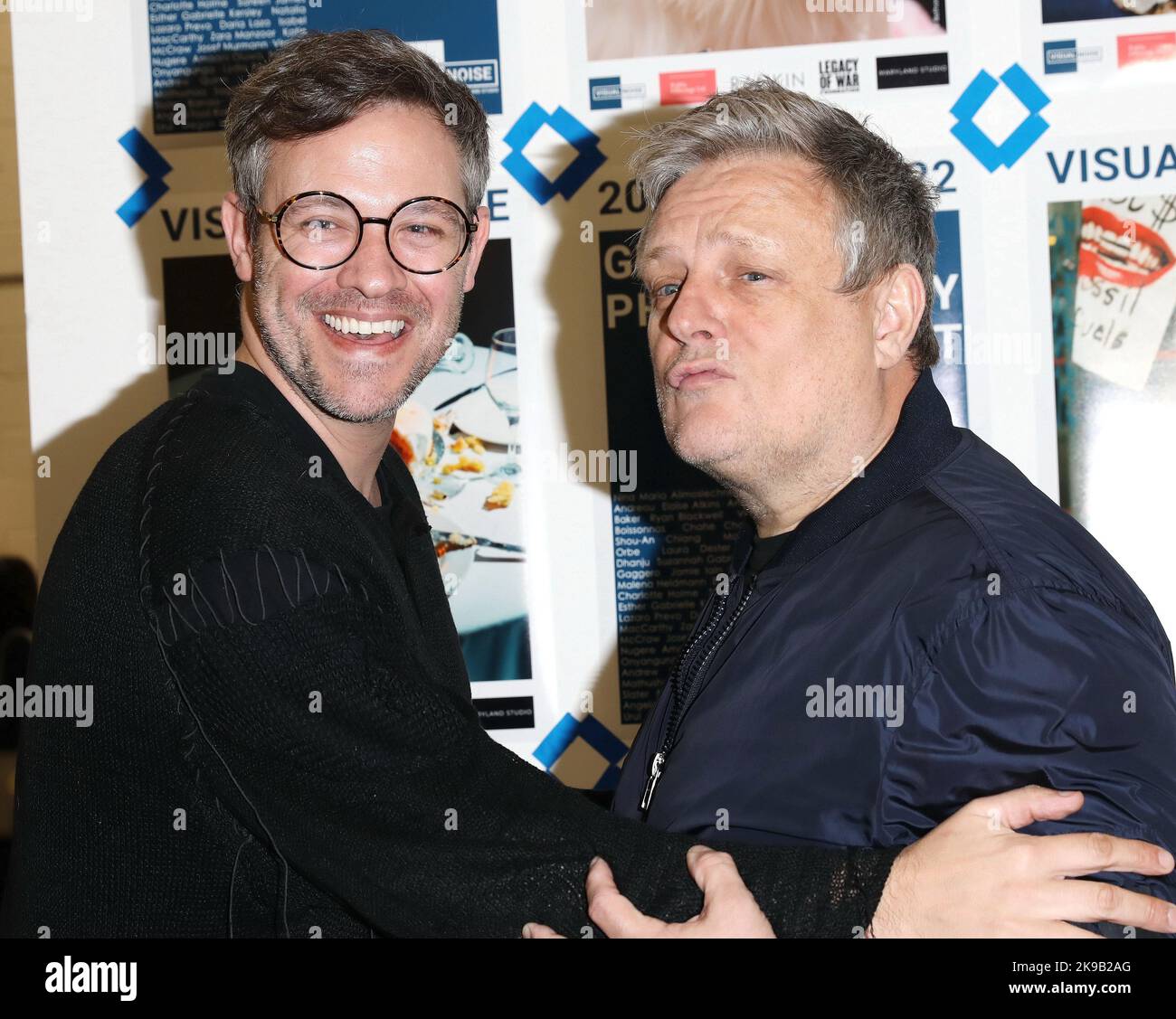 RANKIN and Will Young attend a private view of 'Visual Noise At ...