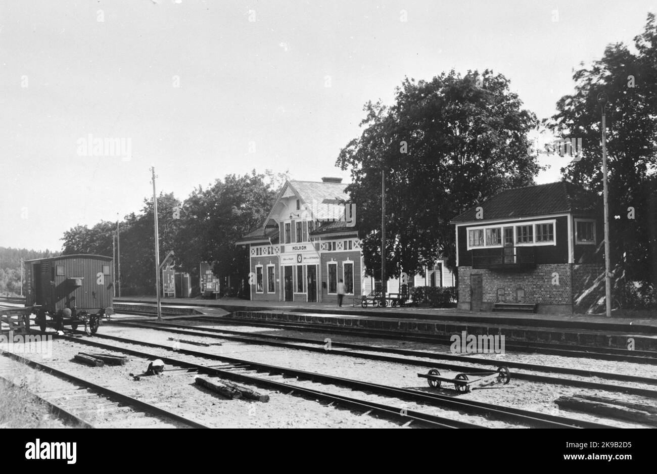 The station was put into operation in 1876. Located 32 km from Kil and ...