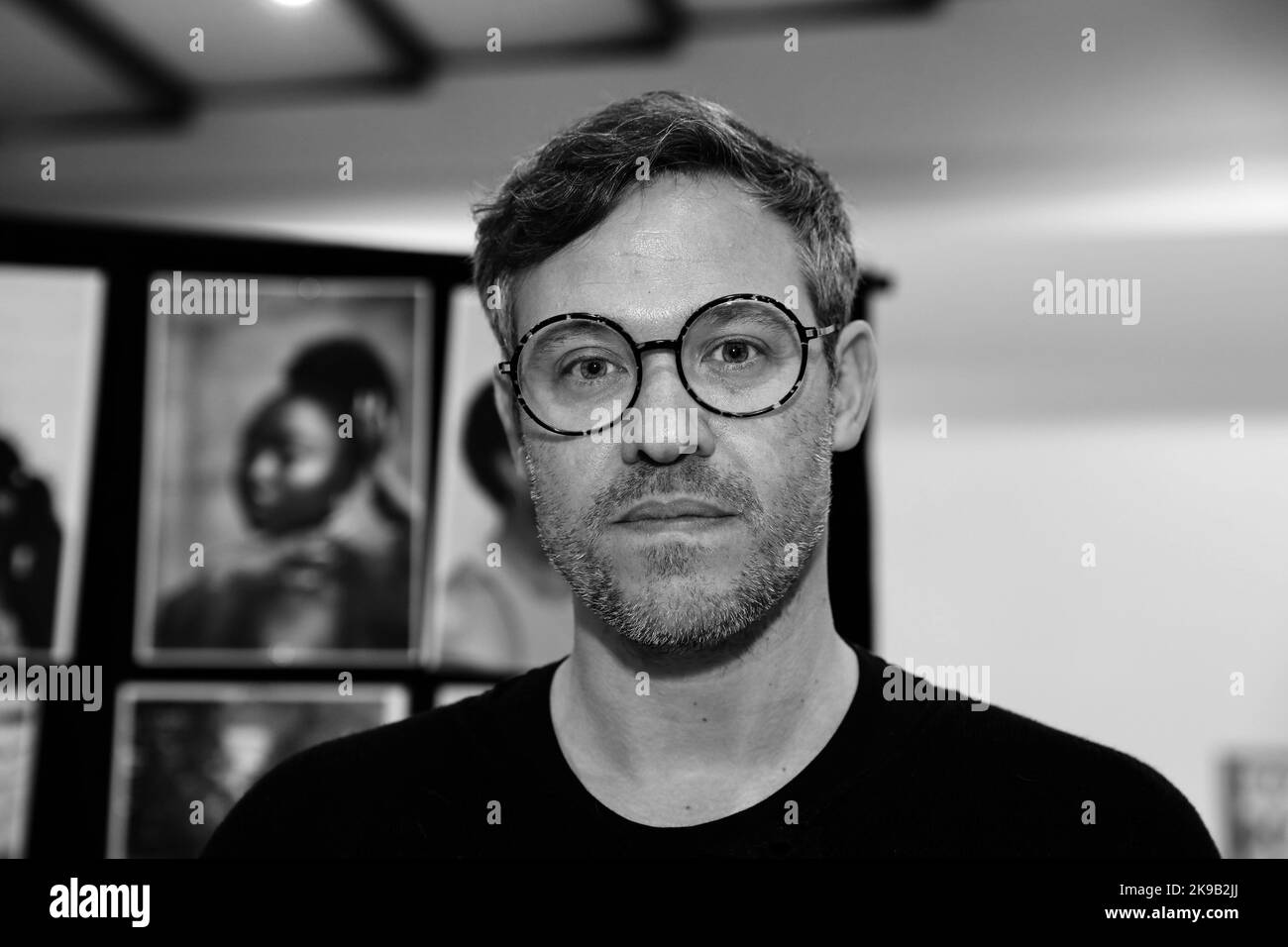 Will Young attends a private view of 'Visual Noise At Maryland Studio" hosted by Rankin to ...