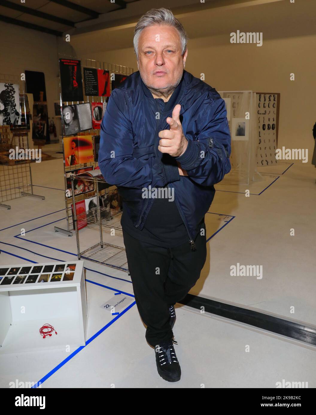 RANKIN attends a private view of 'Visual Noise At Maryland Studio" hosted by Rankin to highlight ...