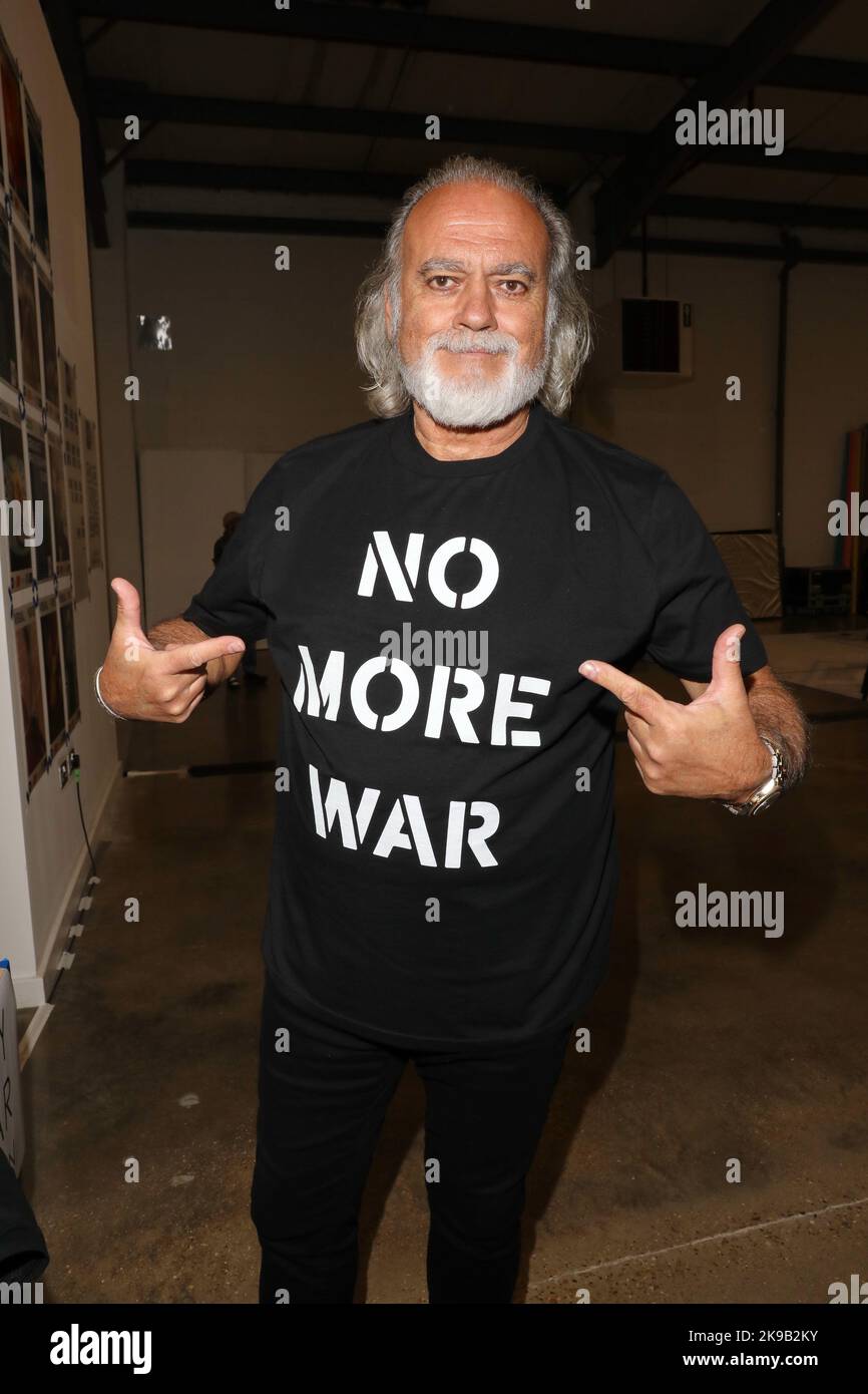 Dave Benett attends a private view of 'Visual Noise At Maryland Studio ...