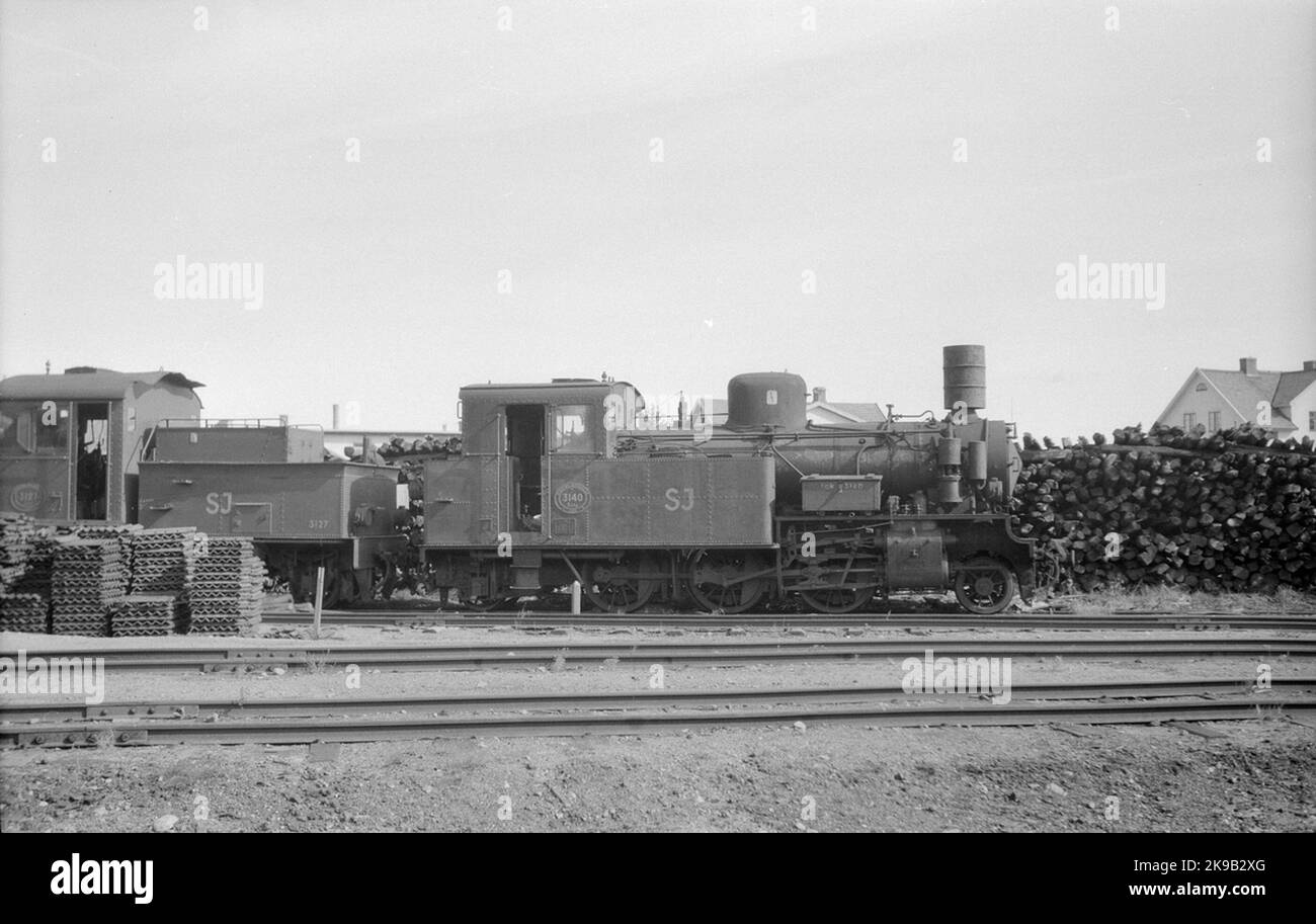 State Railways, SJ S24P 3140. Originally Norsholm - Bersbo Railway, NBJ ...