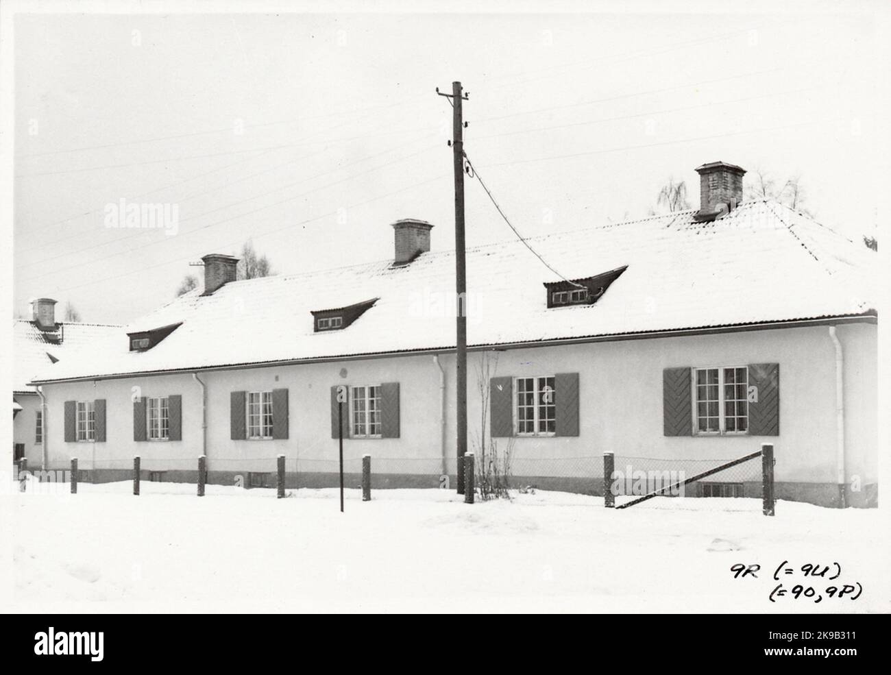 Bostain house in Ludvika Stock Photo - Alamy