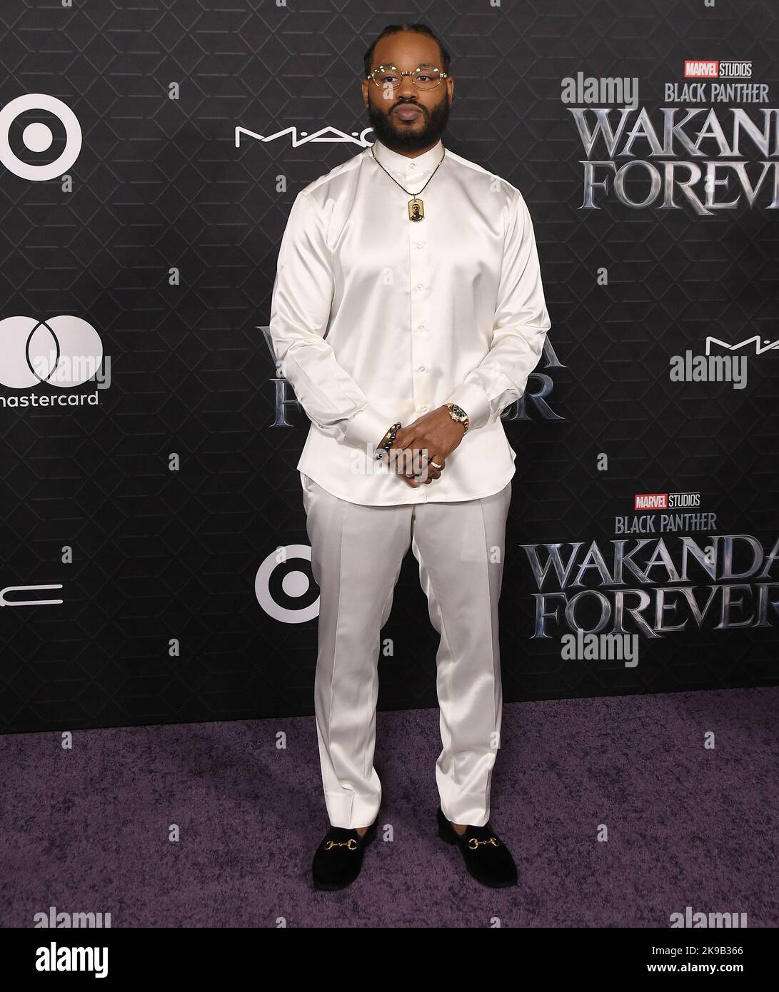 Hollywood, CA, October 26, 2022. Ryan Coogler arrives at the Marvel ...