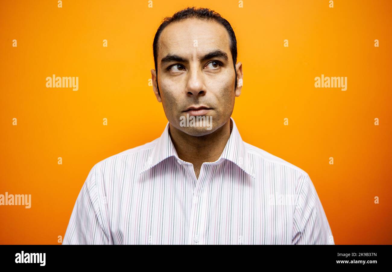 Emotions and Expressions: Uncertain. A concerned look and expression on ...