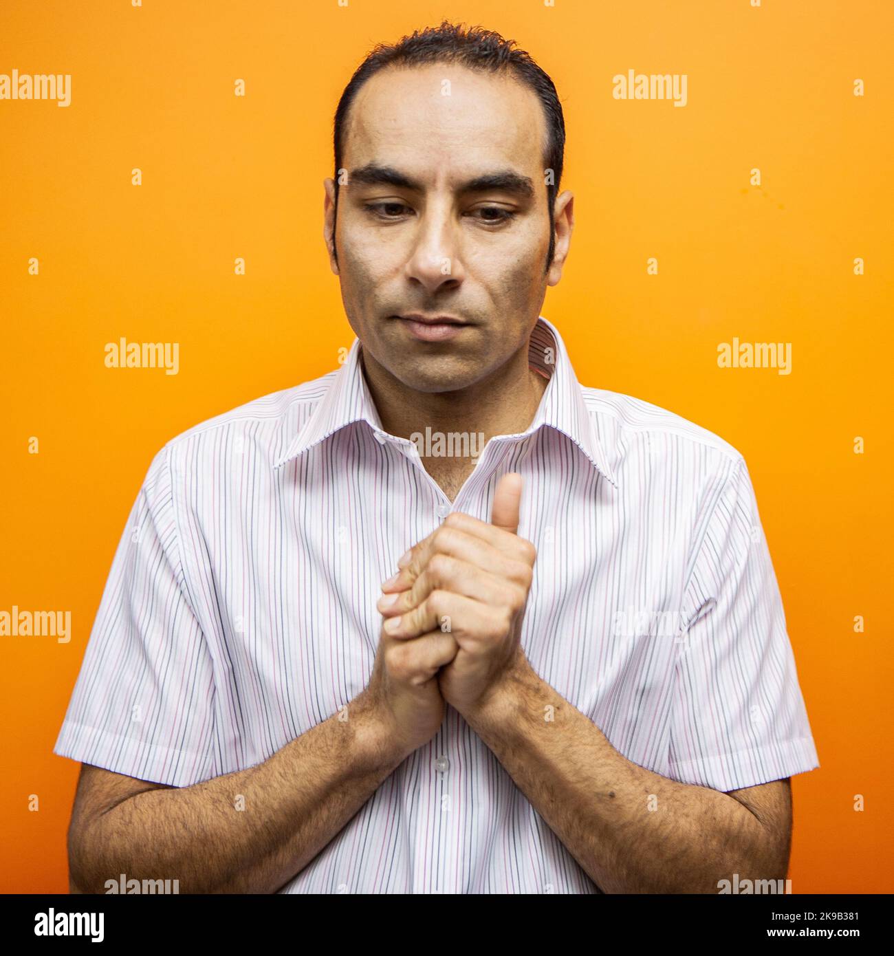 Emotions and Expressions: Doubt. A concerned and uncertain expression ...