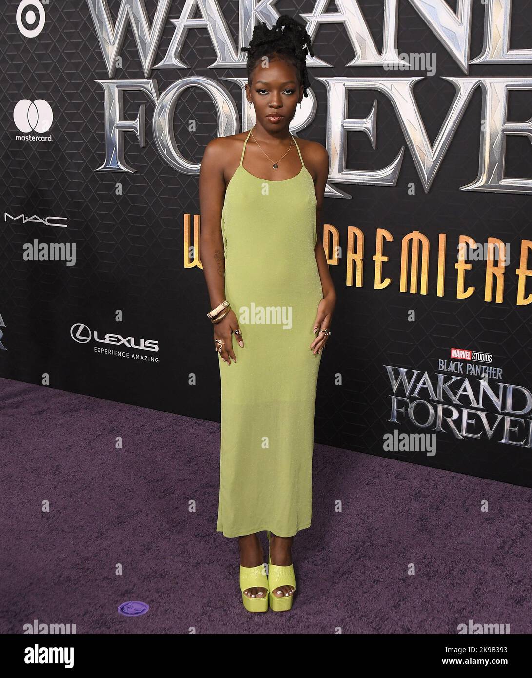 Hollywood, CA, October 26, 2022. Elsa Majimbo arrives at the Marvel ...