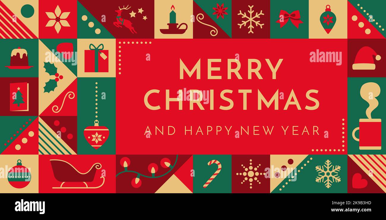 Abstract christmas card background Stock Vector Images - Alamy