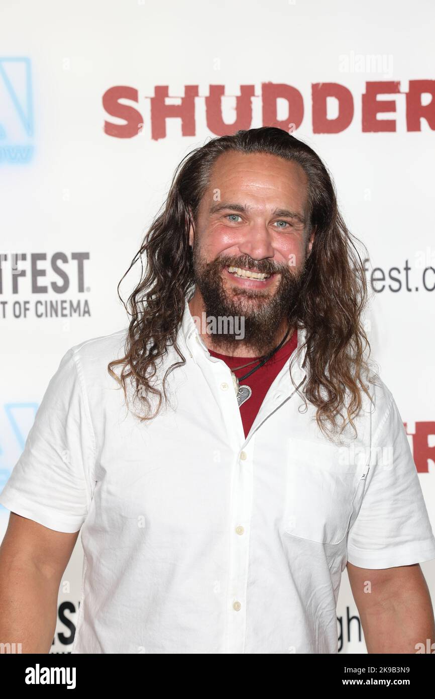 Mark Haldor attends 'Croc!' film premiere during Arrow FrightFest held ...