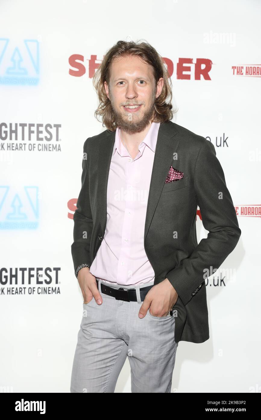 George Nettleton attends 'Croc!' film premiere during Arrow FrightFest ...