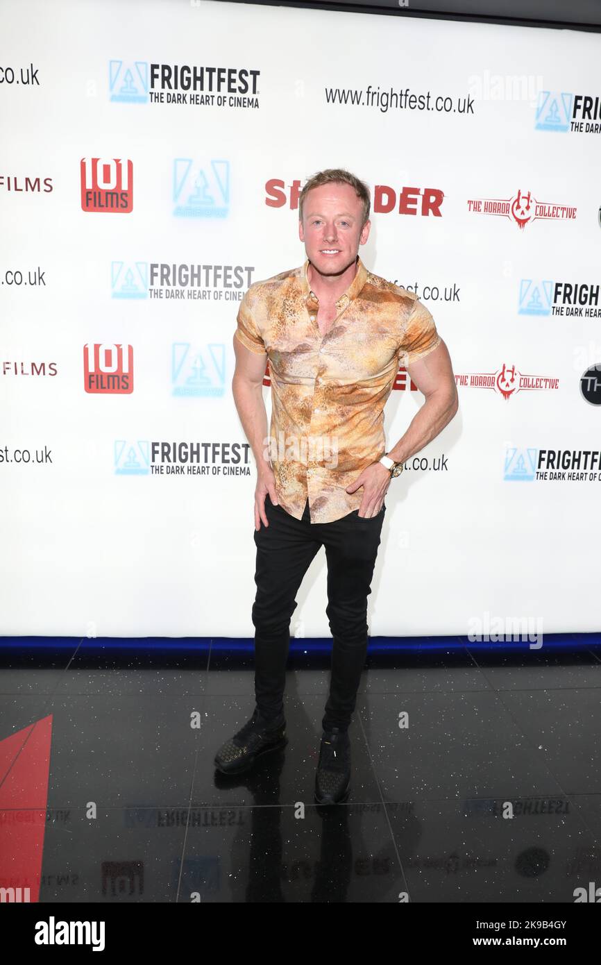 Stephen Staley attends 'Croc!' film premiere during Arrow FrightFest held at Cineworld Leicester ...