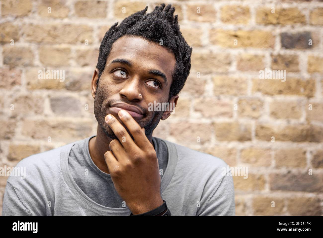 Emotions and Expressions: Thoughtful. A look of contemplation on the ...