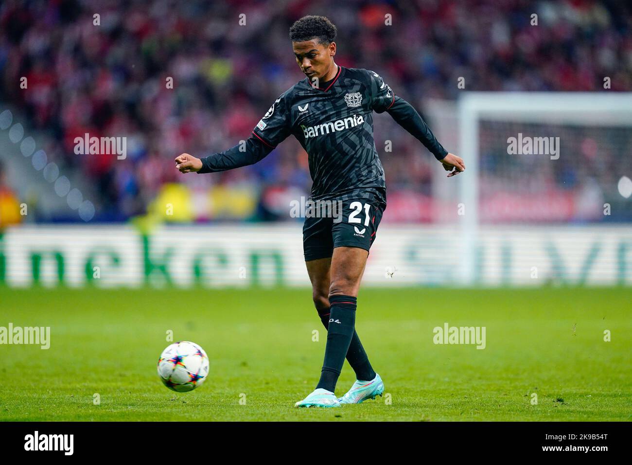 Madrid, Spain. October 26, 2022, Amine Adli of Bayer 04 Leverkusen ...
