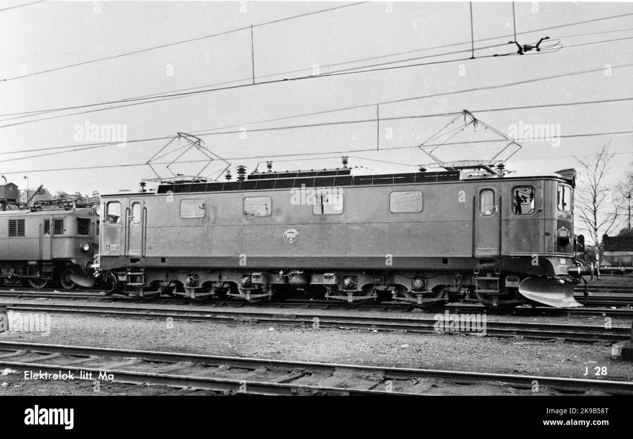 State Railways, SJ MA 880 Stock Photo - Alamy