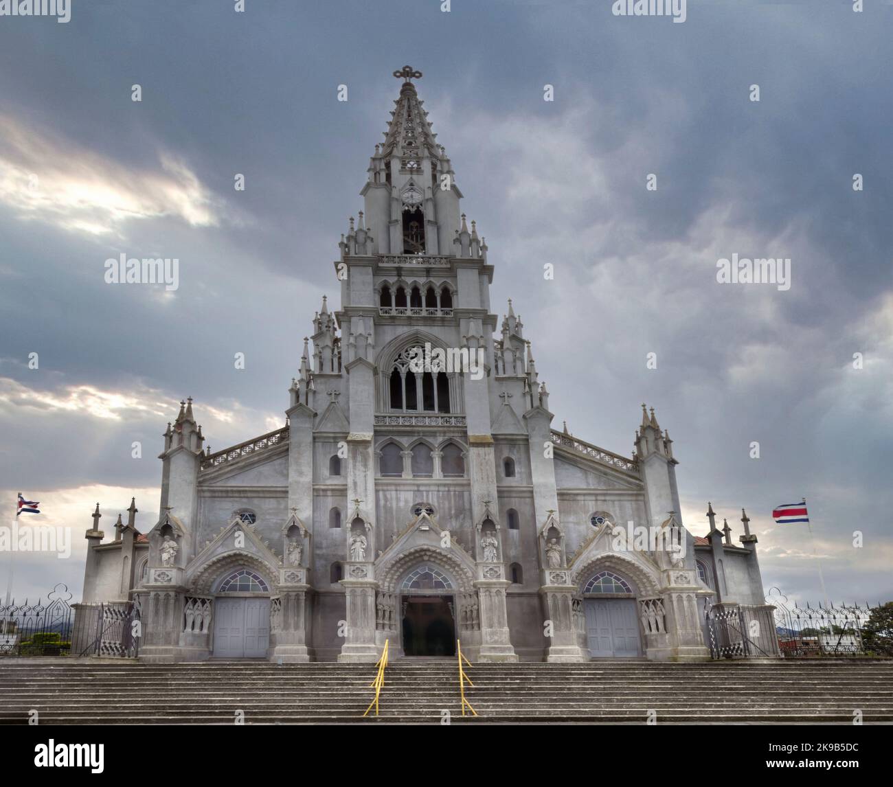 Old, Catholic Church in Coronado, Costa Rica Stock Photo - Alamy