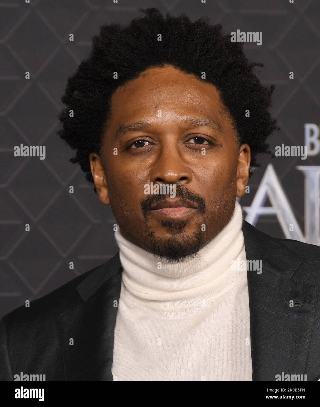 Hollywood, CA, October 26, 2022. Joe Robert Cole arrives at the Marvel ...