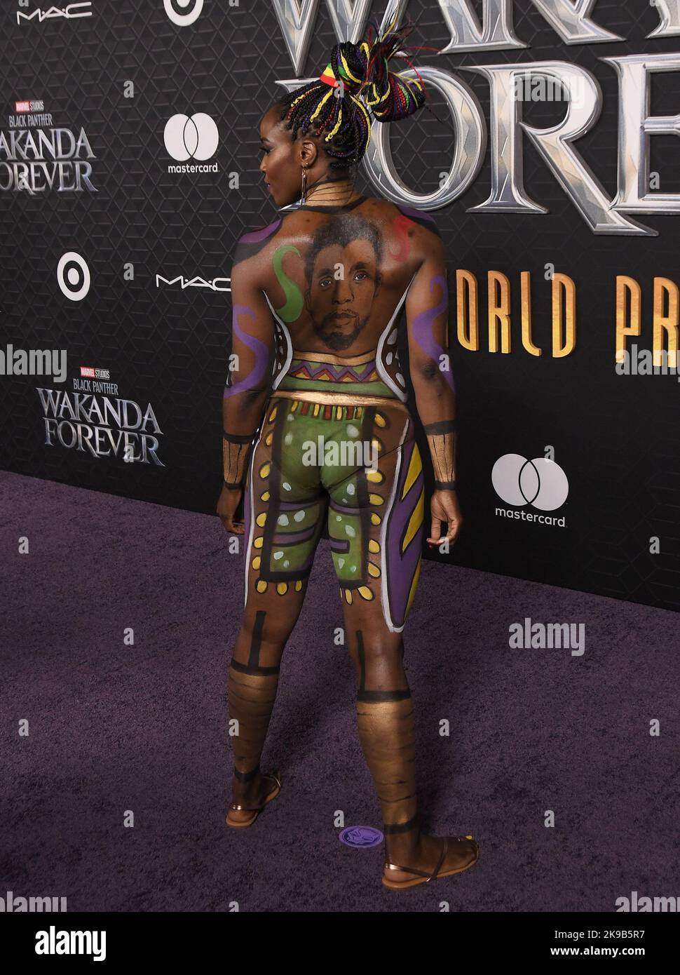 Hollywood, CA, October 26, 2022. Janeshia Adams Ginyard arrives at the ...