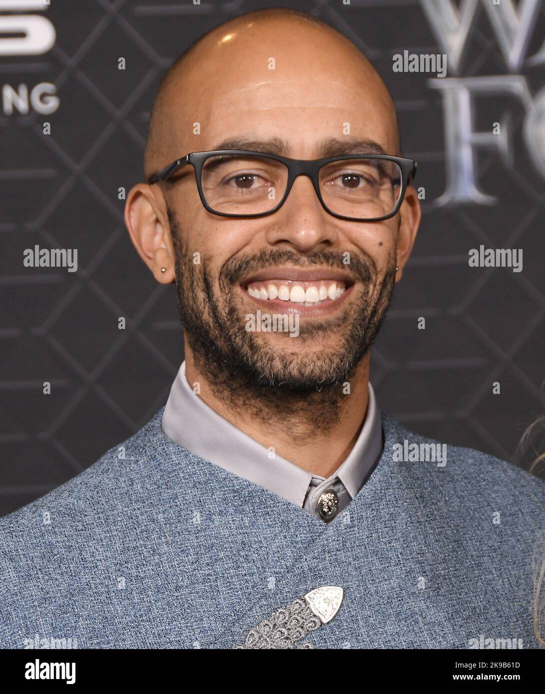 Hollywood, CA, October 26, 2022. Nate Moore arrives at the Marvel ...