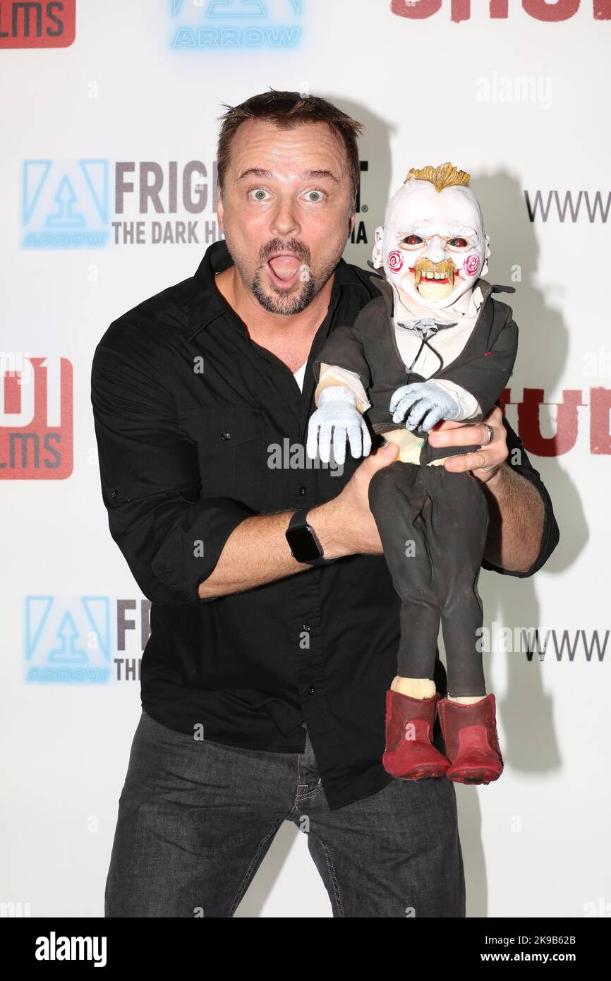 Jeremy King attends 'Scare Package 2' film premiere during Arrow ...