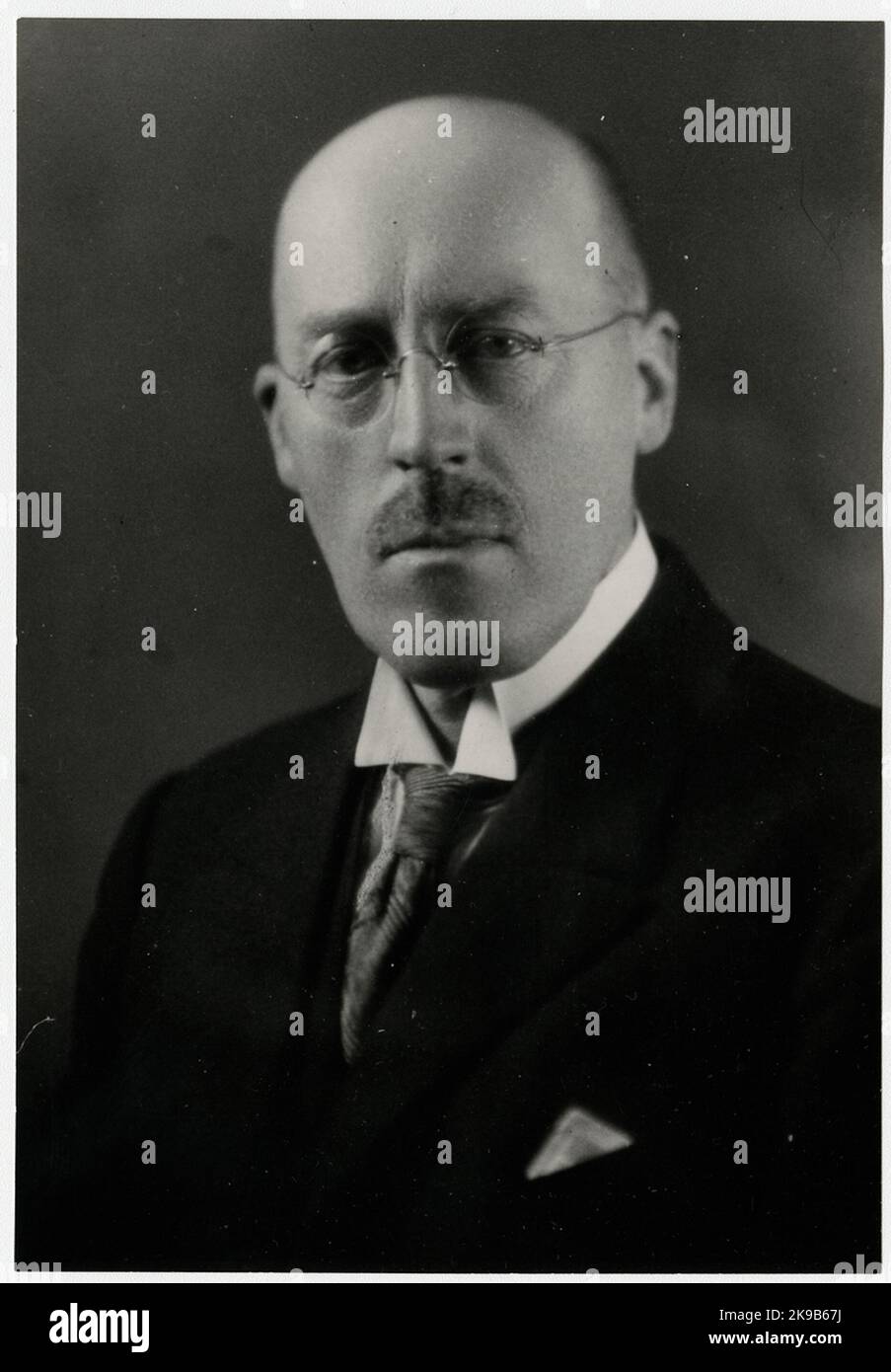 K.E Rydberg, station manager in Underåker between 1930-1933 Stock Photo ...