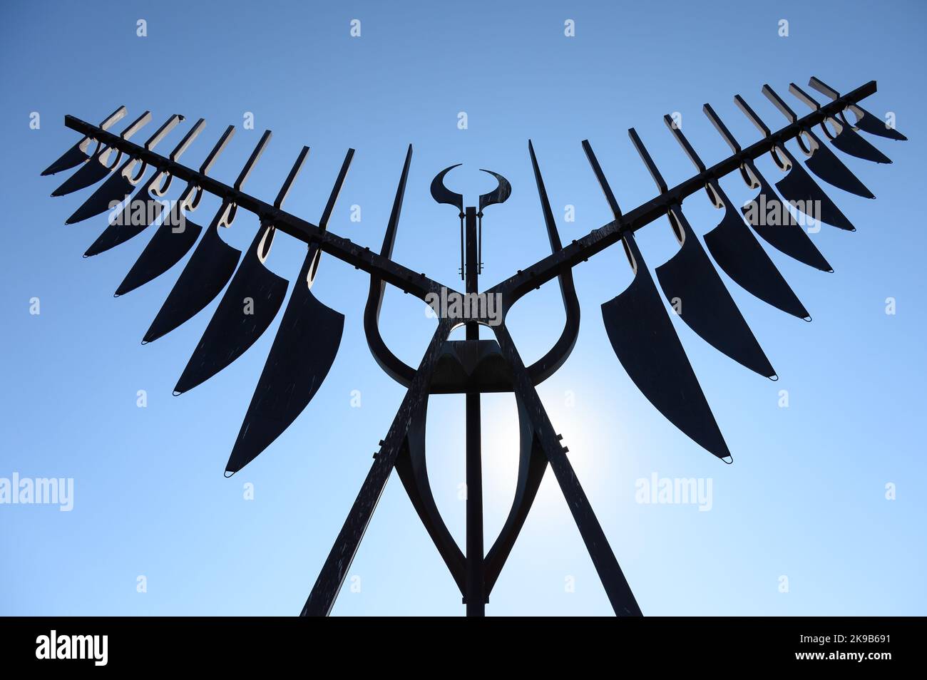 Sculpture Bird, also called Dream Catcher or Spirit Catcher, by Ron ...