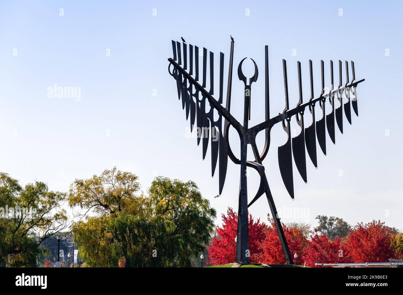 Sculpture Bird, also called Dream Catcher or Spirit Catcher, by Ron ...