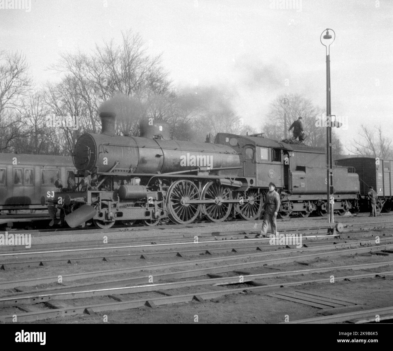 State railways. SJ A 1021 Stock Photo - Alamy