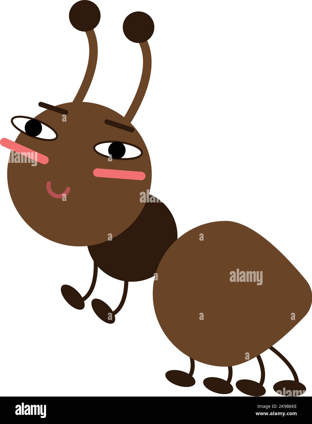 Cartoon ant character. Funny comic face insect Stock Vector Image & Art ...