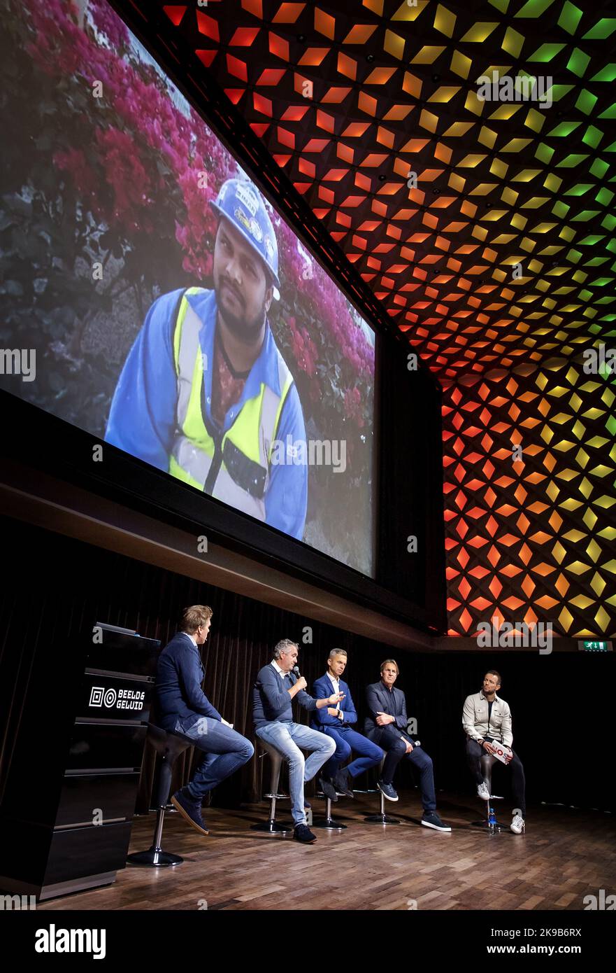 HILVERSUM - Sjoerd van Ramshorst, Kees Jongkind, Gerard Timmer, Maarten ...