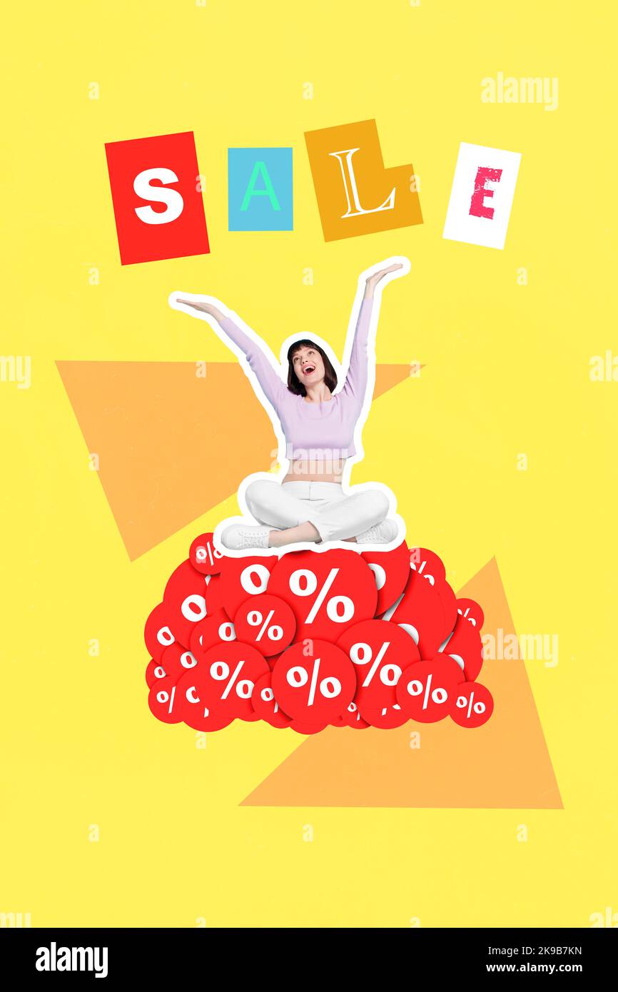 Photo sketch graphics artwork picture of funny funky lady sitting huge ...