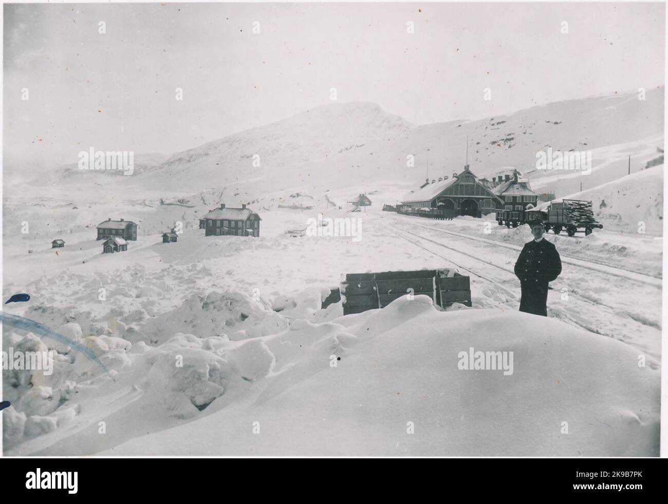 The national border station Stock Photo - Alamy