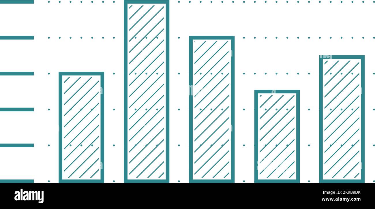 Column chart icon. Data statistic diagram. Infographic element Stock ...