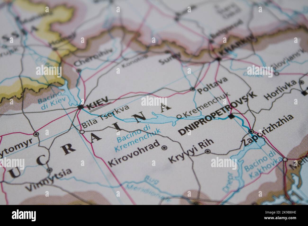 Map of the borders between Ukraine, Russia and Belarus (before 2014 and ...
