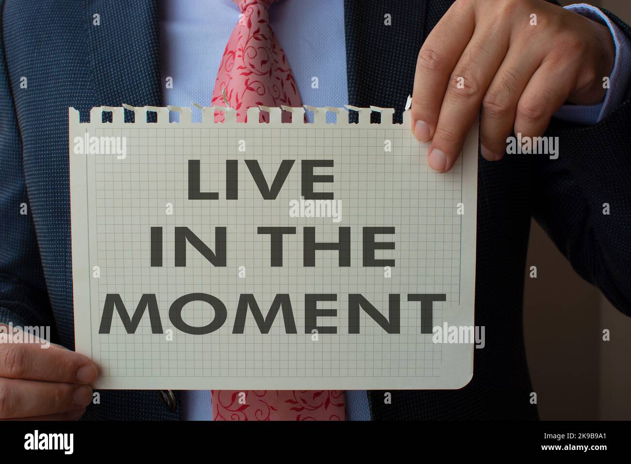 Present in the moment hi-res stock photography and images - Alamy