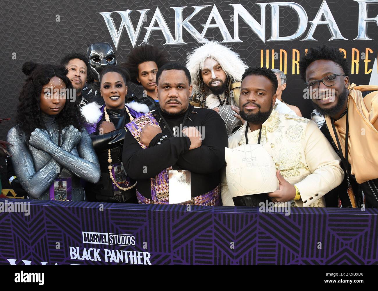 Atmosphere at the Marvel Studios’ BLACK PANTHER: WAKANDA FOREVER World Premiere held at the ...